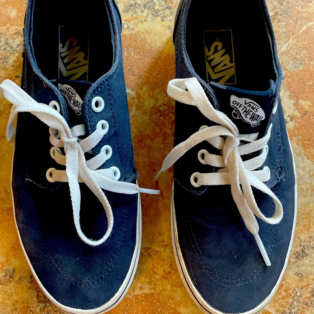 Navy Blue Vans - Gem